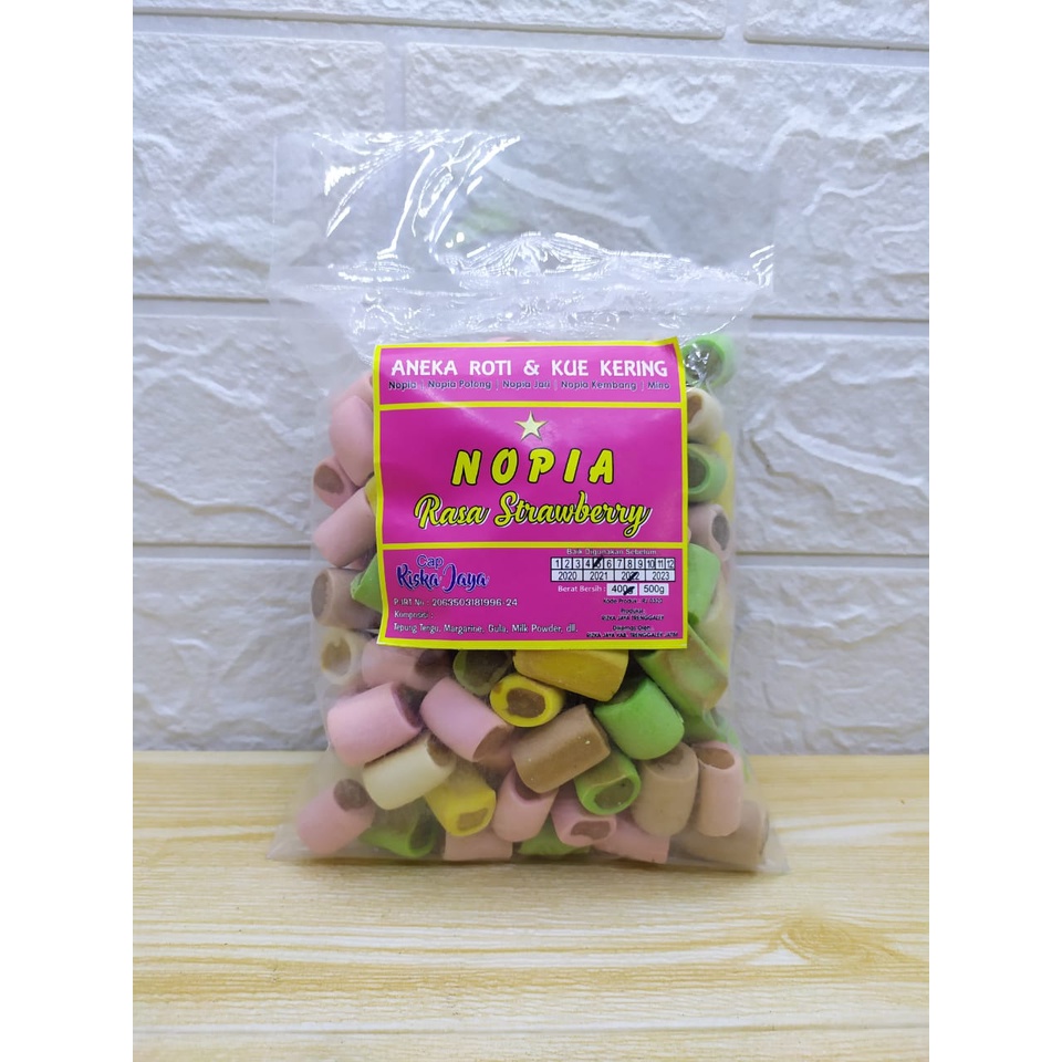 Jual Kotakoi_mart Kue kering Nopia potong nopia mino manis rasa coklat ...