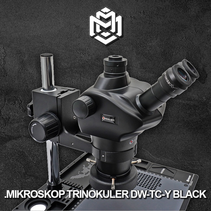Jual MIKROSKOP TRINOKULER DW-TC-Y BLACK ORIGINAL / MICROSCOPE ...