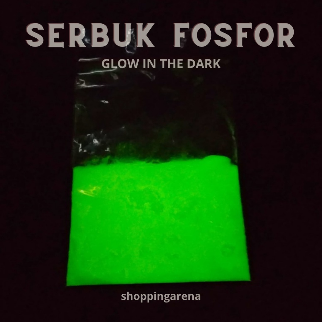 Jual Serbuk Fosfor Original 8gr Warna Warni Glow In the Dark DIY Bubuk ...