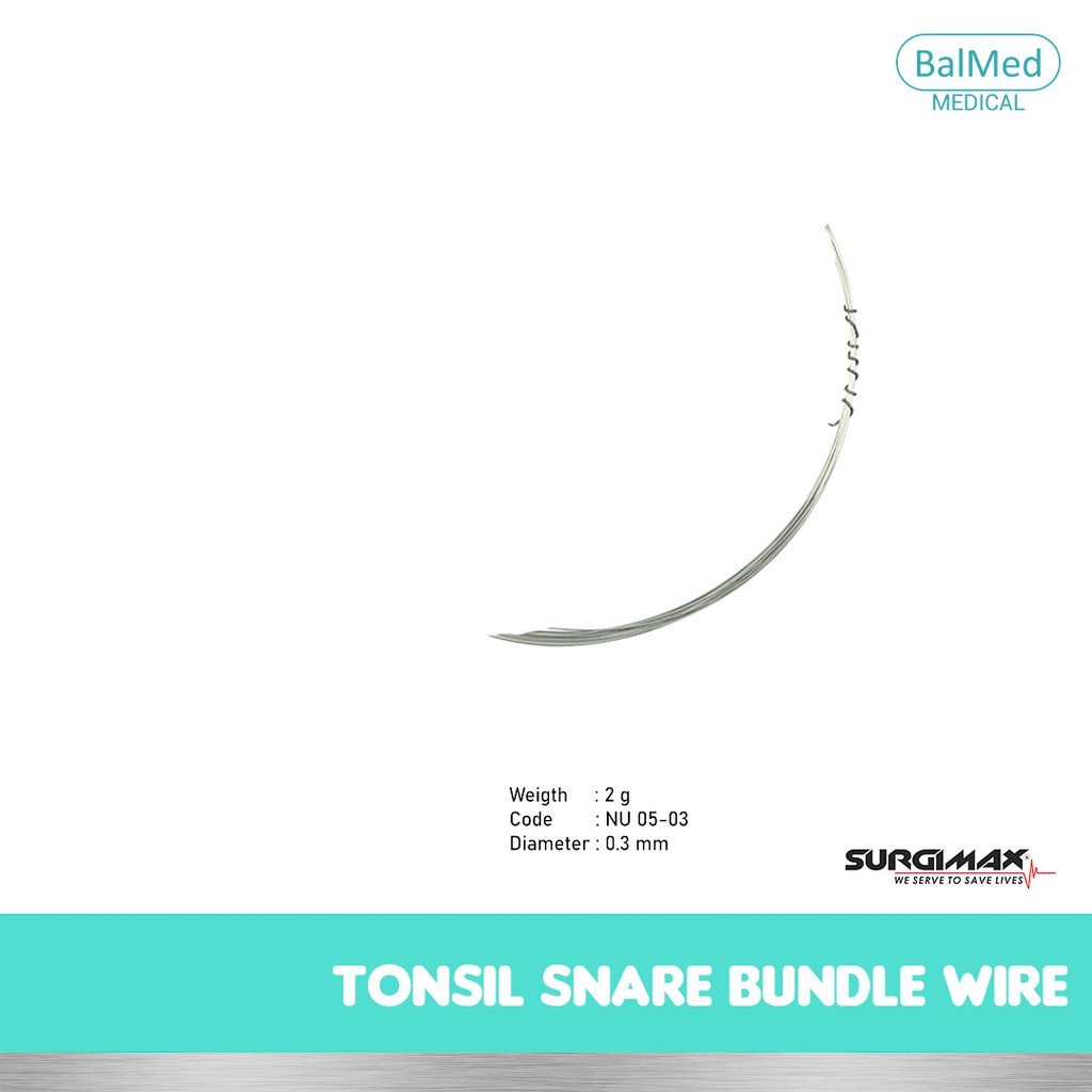 Jual Surgimax Tonsil Snare Bundle Wire | Shopee Indonesia