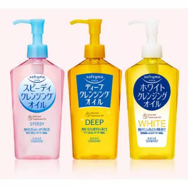 Jual Kose Cosmeport Softymo Speedy Cleansing Oil Original From Japan | Shopee Indonesia