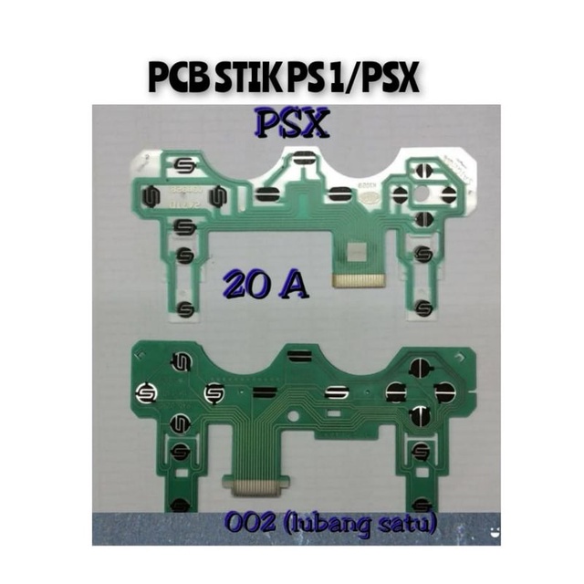 Jual PCB STIK PS 1 PSX PS ONE 20A / 002 FLEXIBEL FLEKSIBEL PCB | Shopee ...