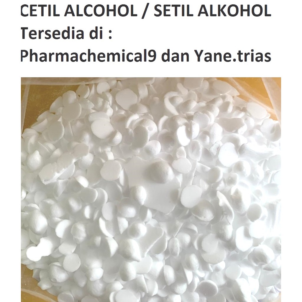 Jual setil alkohol cetyl alcohol 500 g | Shopee Indonesia