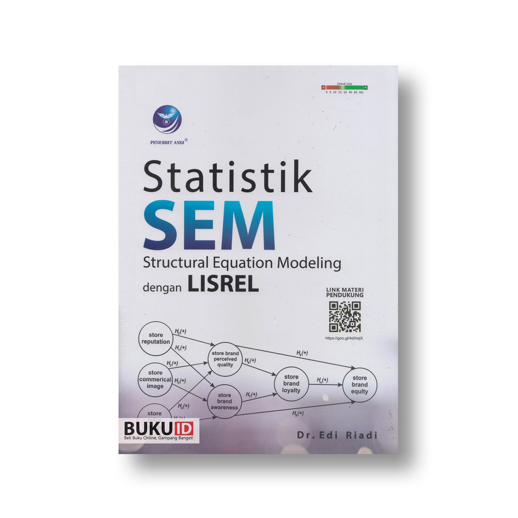 Jual Buku Statistik SEM - Structural Equation Modeling dengan Lisrel | Shopee Indonesia