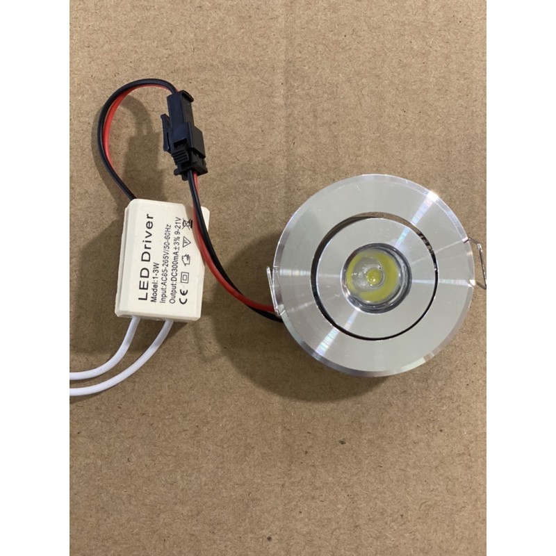 Jual downlight led 1w 1 watt lampu led panel 1 watt led ceiling led ...