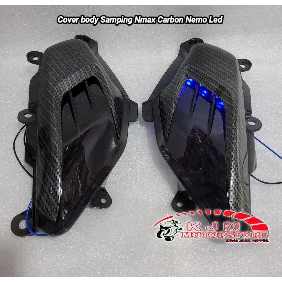 Jual cover bodi nmax 155 old karbon Nemo - cover body samping nmax led ...