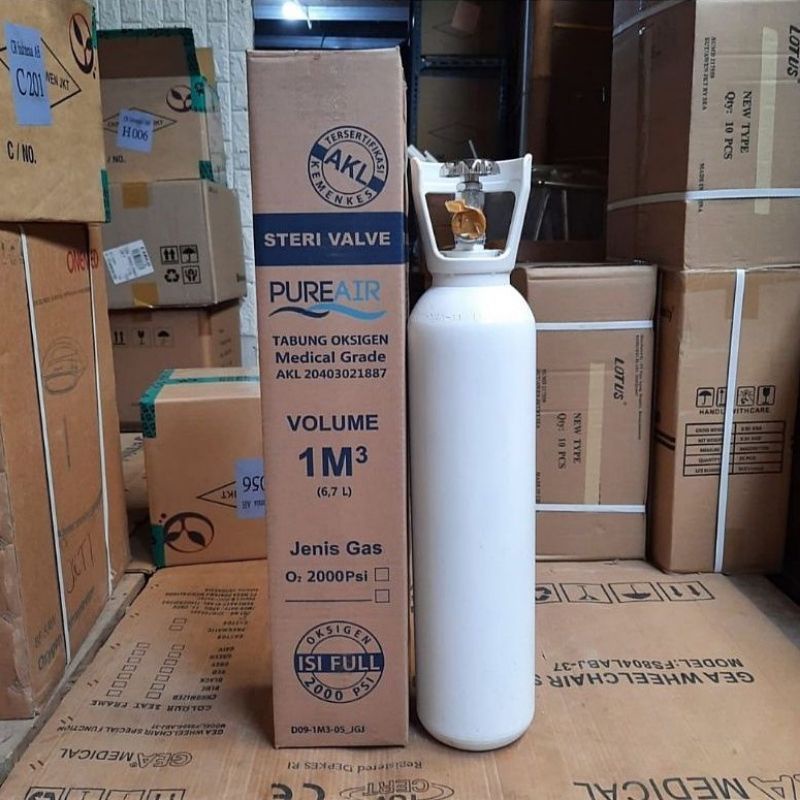 Jual tabung oksigen 1m3+isi | Shopee Indonesia