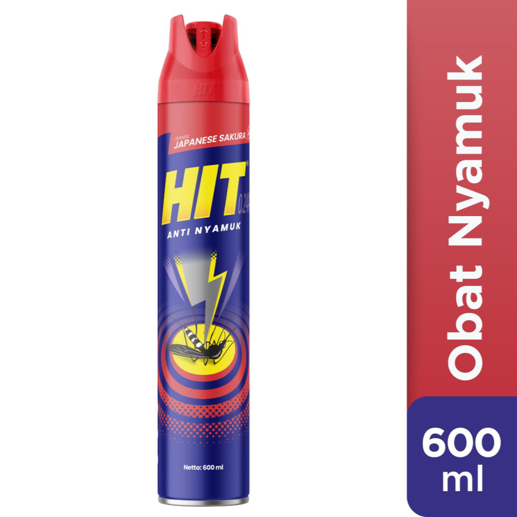 Jual Hit Aerosol Japanese Sakura 600ml - Obat Nyamuk - Bunuh Nyamuk ...