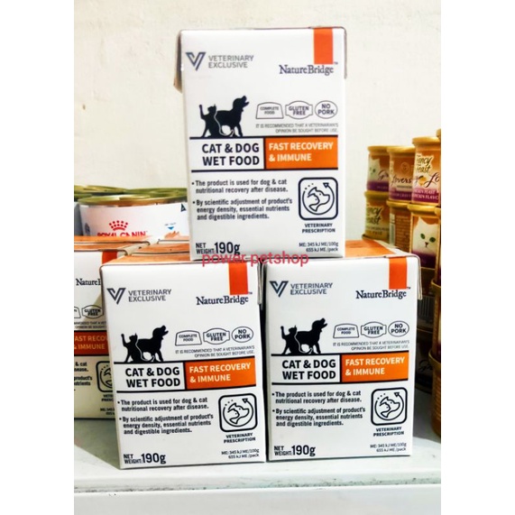 Jual Nature bridge Recovery imune 190g | Shopee Indonesia