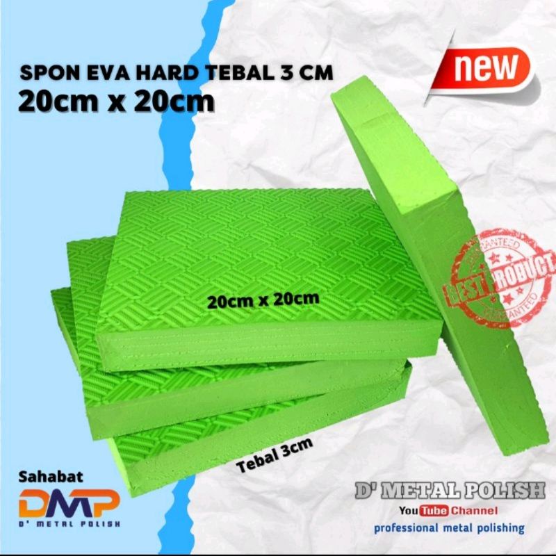 Jual Eva Foam Spon Eva Spon Ati Tebal 3cm 20cm x 20cm | Shopee Indonesia