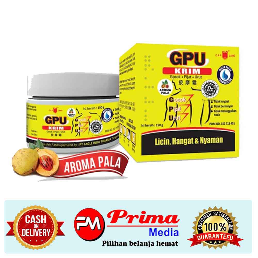 Jual GPU Krim 60g 150g | Shopee Indonesia