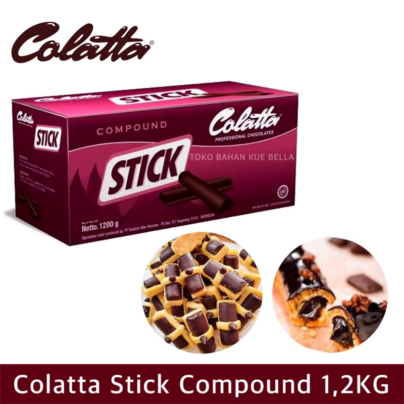 Jual COLATTA STICK 1,2KG - Coklat Compound Collata | Shopee Indonesia