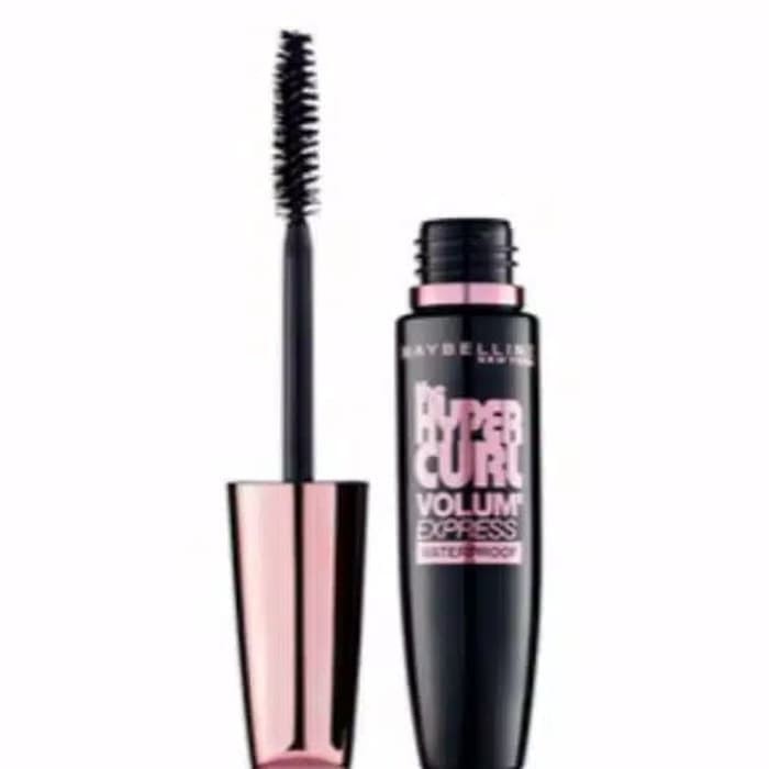 Jual Maybelline The Hypercurl Volum Express Waterproof Maskara ...