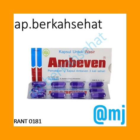 Jual AMBEVEN KAPSUL/STRIP OBAT WASIR | Shopee Indonesia