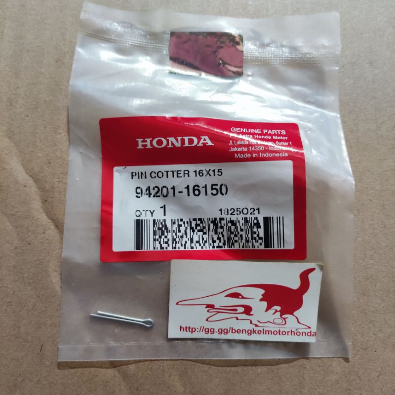 Jual Pin Split Cotter 1.6x15 Pen Paku Kancing Footstep Belakang Beat ...