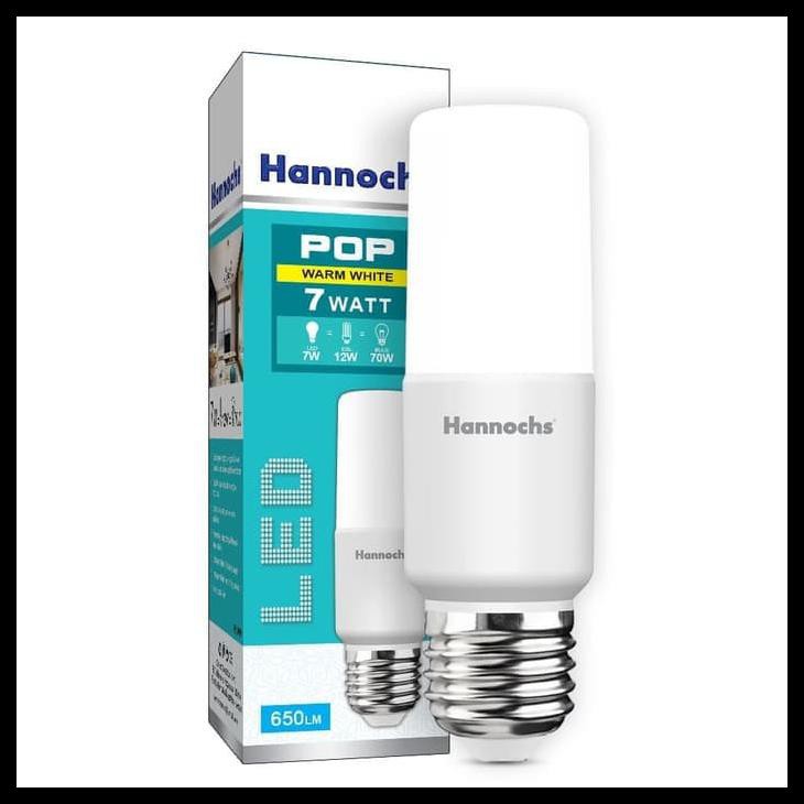 Jual Hannochs Pop Led 7 Watt Bohlam Lampu Stick Cahaya Putih Dekoratif ...