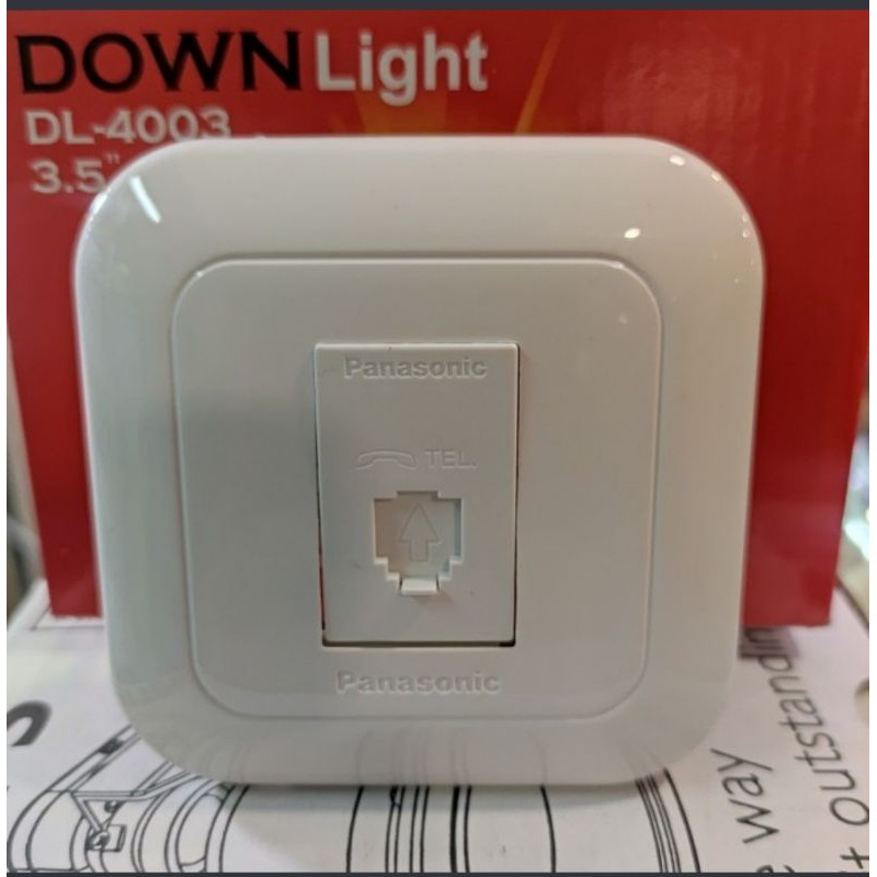 Jual OUTLET TELEPON / STOP KONTAK TELEPON PANASONIC | Shopee Indonesia