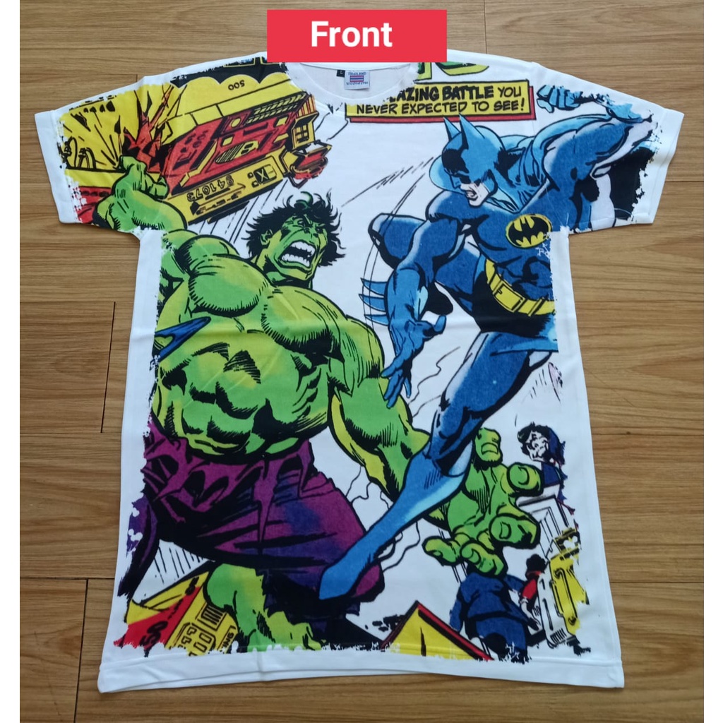 Jual KAOS BATMAN AOP 07 DC, TAG THAILAND, AOP, ALL OF PRINT DEPAN ...