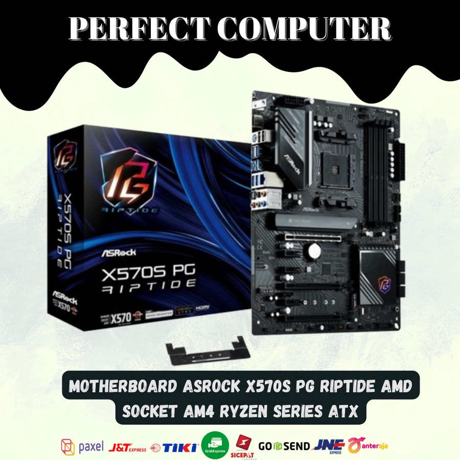 Jual Motherboard Asrock X570S PG Riptide AMD SOcket AM4 Ryzen Series ...