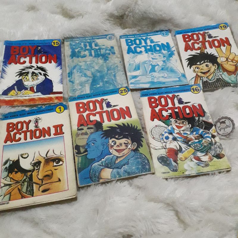Jual Boy Action & Boy Action II - Komik Cabutan (Tetsuya Chiba ...