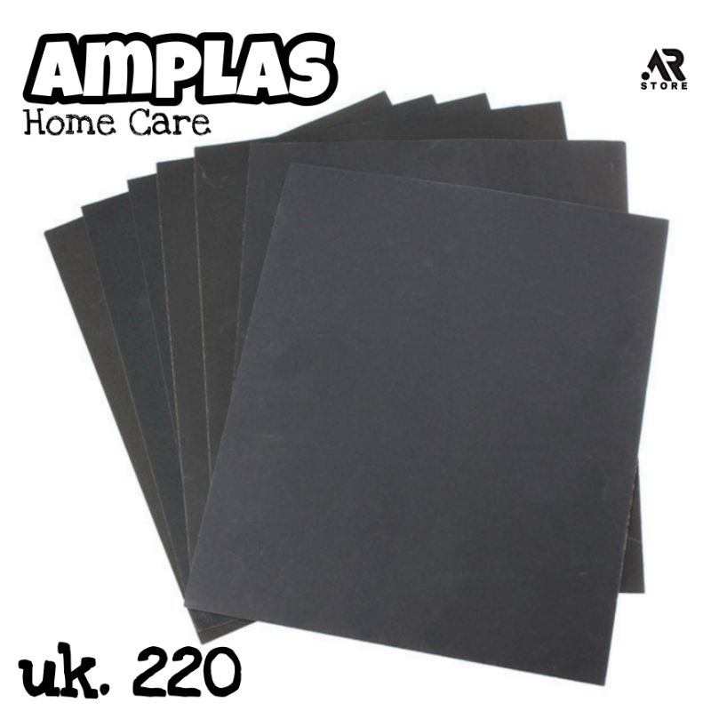Jual Amplas Homecare Waterproof Grid Ukuran 220 Rapi Halus Tahan Lama ...