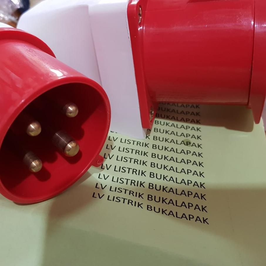 Jual SURFACE MOUNTING 4 KAKI 32A lengkap socket & Plug CEE 024-124 | Shopee Indonesia