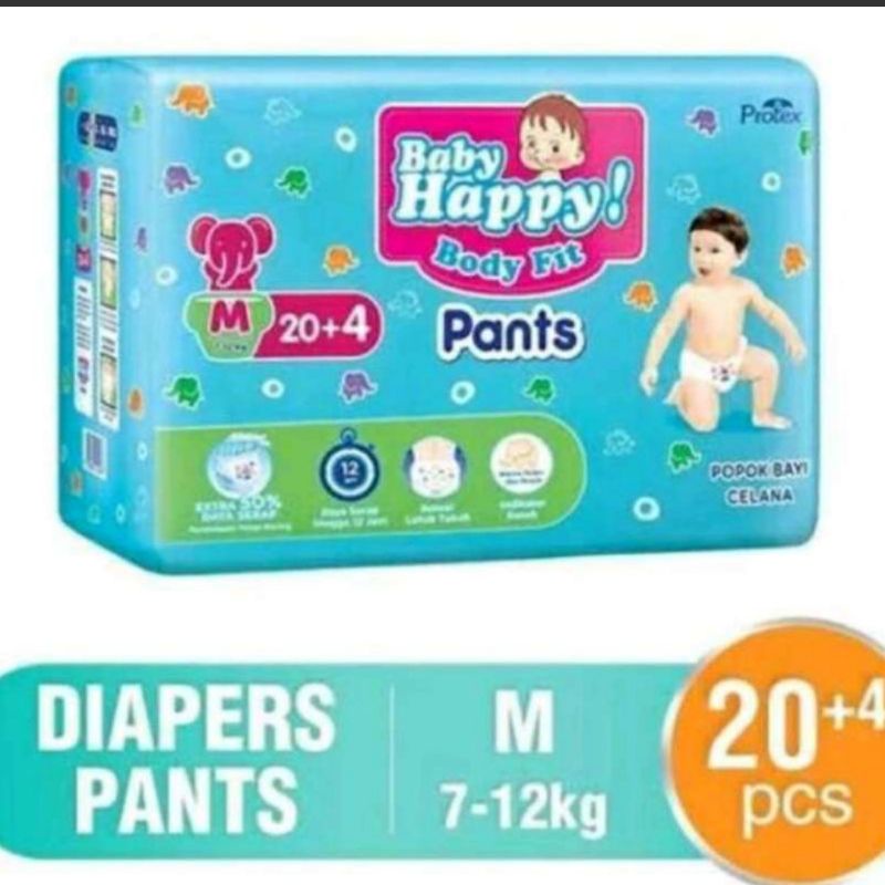 Jual promo pempers baby happy m20 | Shopee Indonesia