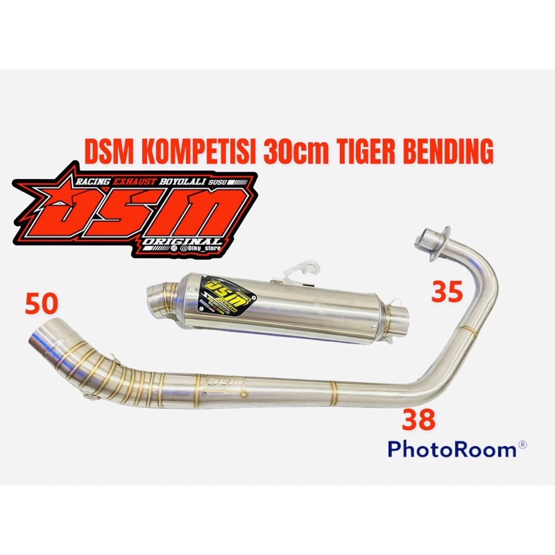 Jual KNALPOT DSM JENONG TIGER BENDING ORIGINL DSM | Shopee Indonesia