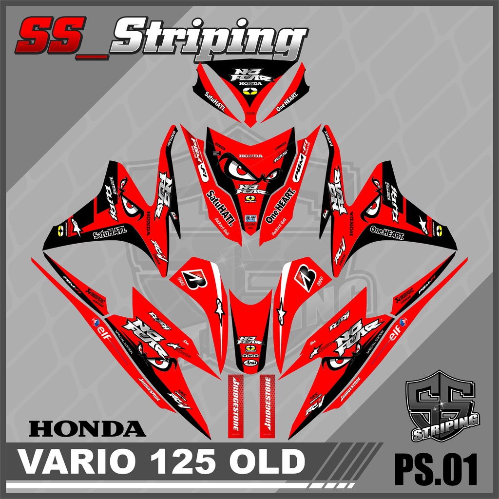 Jual Decal Sticker Full Body Vario 125 Old - Sticker Full Body Vario ...