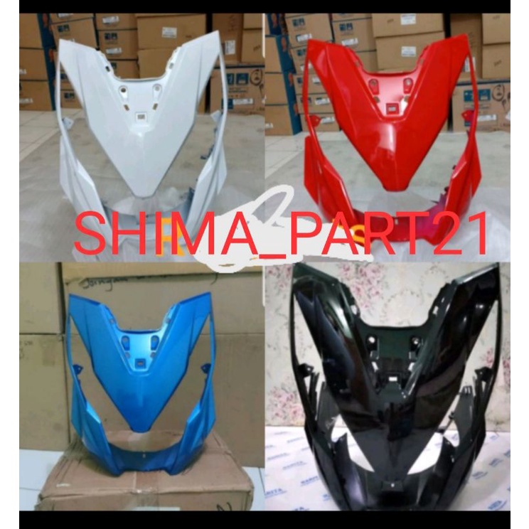 Jual Cover body depan tameng panel Beat fi ECO esp new Beat street 2016 ...