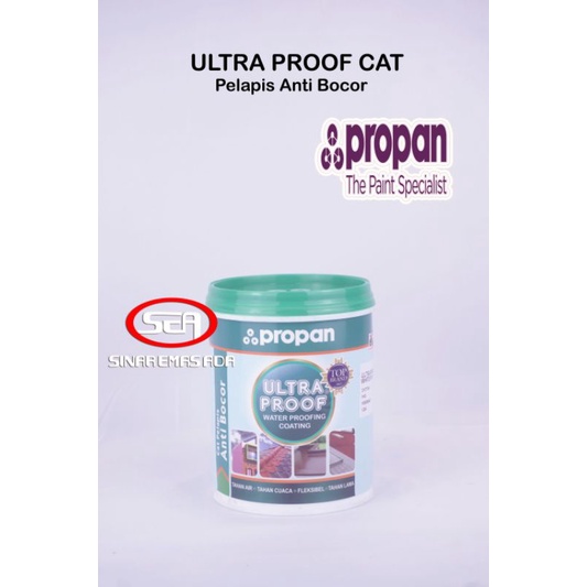 Jual CAT ULTRA PROOF PROPAN / CAT ANTI AIR 1KG WHITE 9101 | Shopee ...