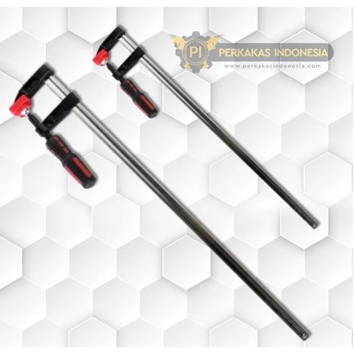 Jual Clamp Klem F Alat Press Penjepit Kayu 500x80 mm Heavy Duty Catok ...