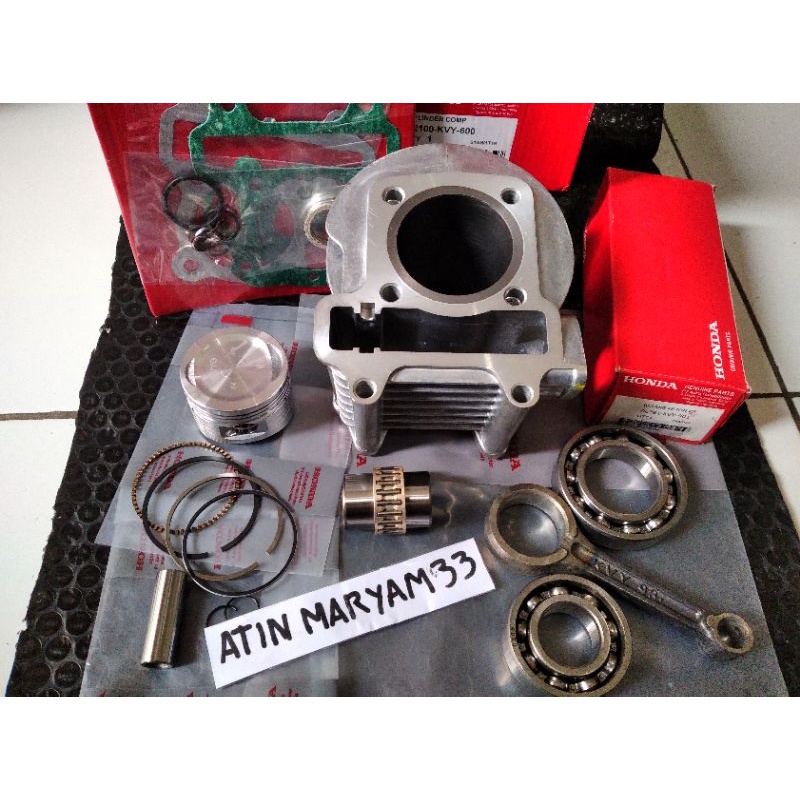 Jual BLOK SEHER+STANG SEHER komplit HONDA BEAT LAMA/SCOOPY/SPACY KARBU ...