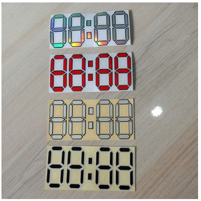 Jual sticker cutting angka digital | Shopee Indonesia