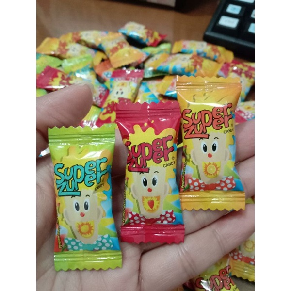 Jual Super Zuper Assorted Sour Candy 2,5g/biji Halal | Shopee Indonesia