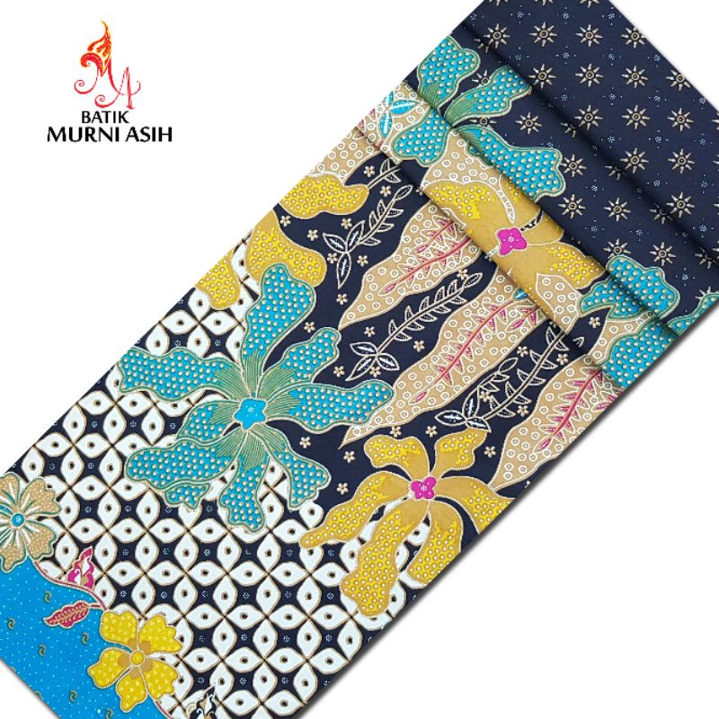 Jual Kain Panjang Batik Murni Asih Kawung Truntum Bunga BC01-M19 ...