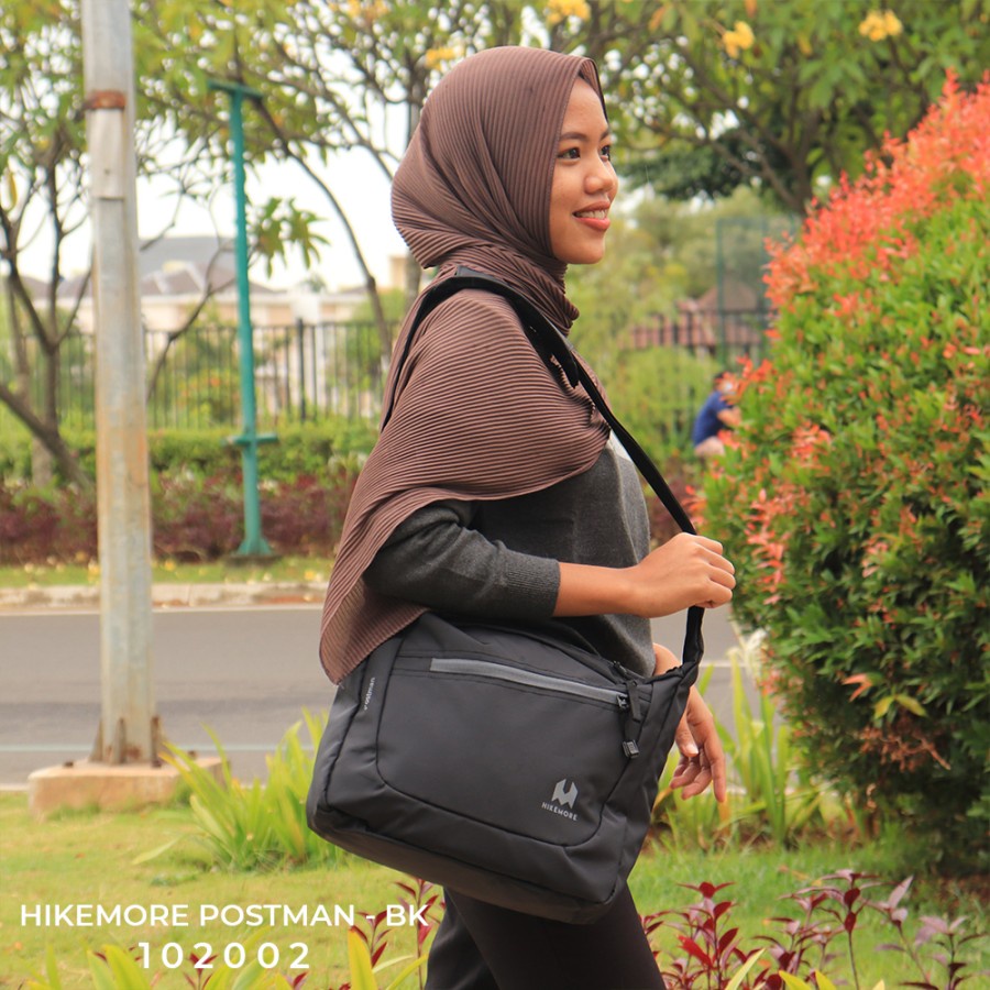 Jual Hikemore Postman Tas Bahu Laptop Kerja Sekolah Original | Shopee Indonesia