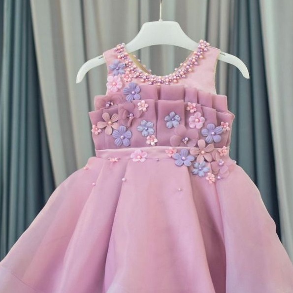 Jual gaun lili dress bayi neychan realpic | Shopee Indonesia