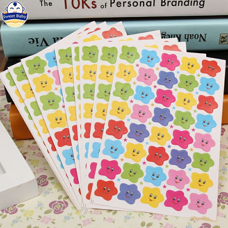 Jual STICKER BINTANG REWARD WARNA-WARNI AESTHETIC by KAESHOP | Shopee ...
