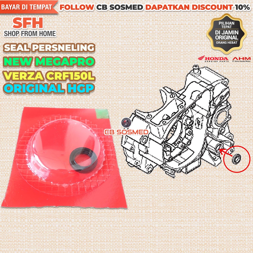 Jual Seal Persneling Verza 150 Sil As Persneling CB150 Verza Sil ...