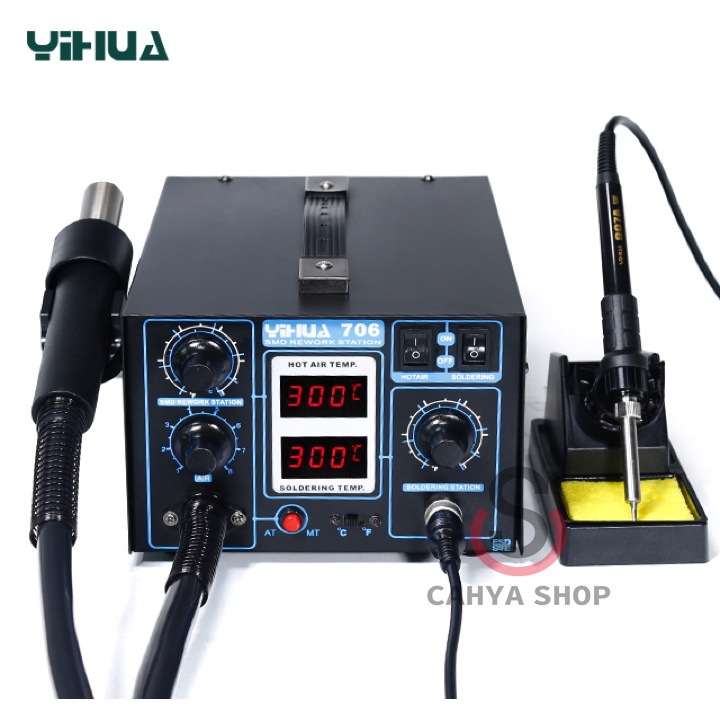 Jual Blower Solder Uap YIHUA 706 2 in 1 Original | Shopee Indonesia