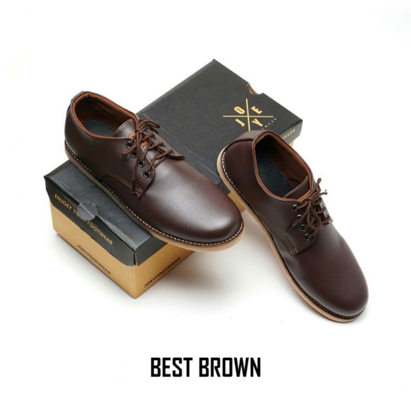 Jual SEPATU KERJA PRIA KULIT ORIGINAL JOEY BEST | Shopee Indonesia