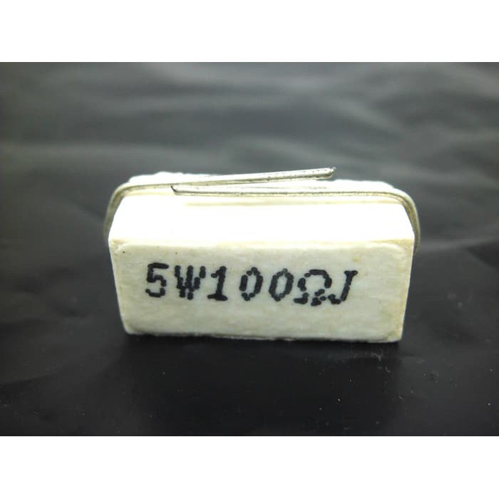 Jual RESISTOR 100R 100 OHM 5 WATT READY STOCK | Shopee Indonesia