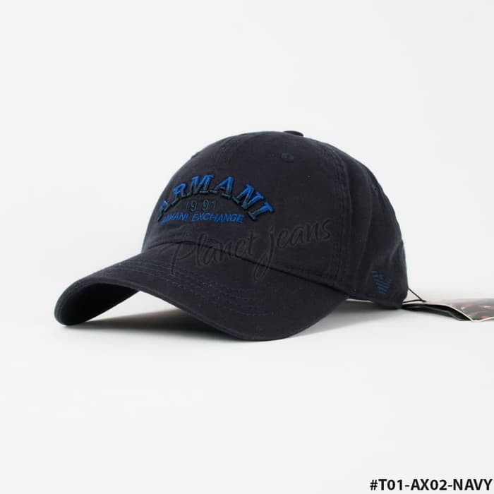 Jual Dijual Topi Pria Wanita Armani Exchange Biru Navy Baseball Cap ...