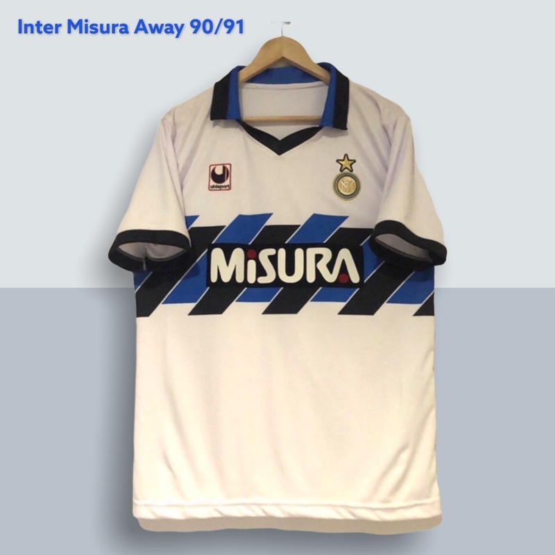 Jual Jersey retro Inter misura away 1990 /classicjersey/vintage/skena ...