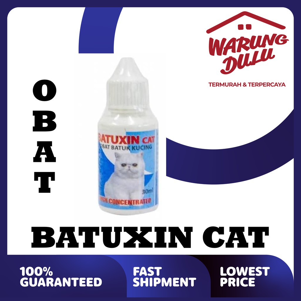 Jual Obat Batuk Dan Pilek kucing Batuxin 30ml | Shopee Indonesia