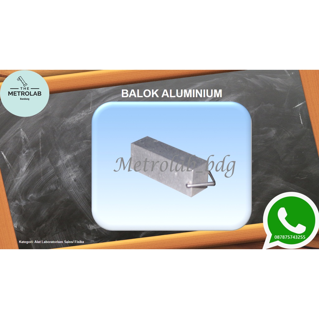 Jual Balok Aluminium dengan Pengait ukuran 18 x 18 x 57 mm | Praktikum ...