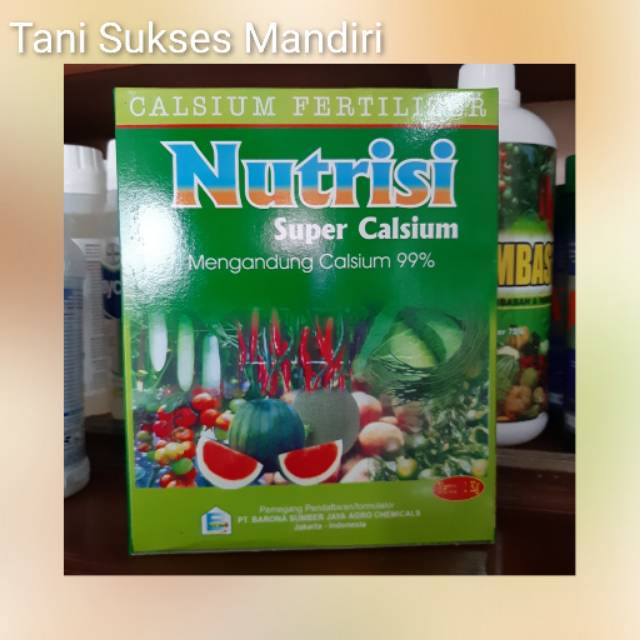 Jual Kalsium Tanaman merk NUTRISI SUPER CALSIUM 1kg | Shopee Indonesia