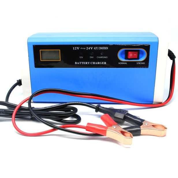 Jual Charger Aki Portable 10A 12V 24V Casan Accu Motor Mobil Sparepart ...
