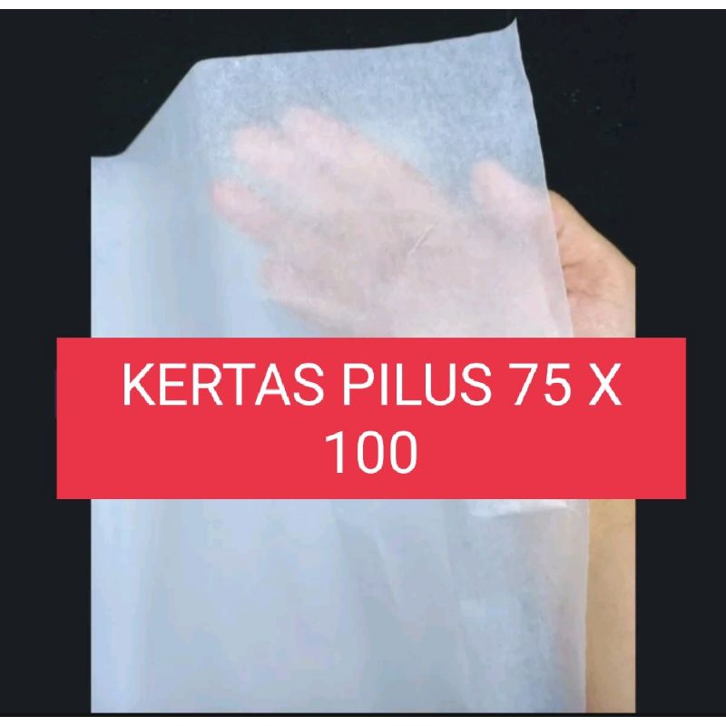 Jual Kertas Pilus 75x100 Kertas Wajik | Shopee Indonesia